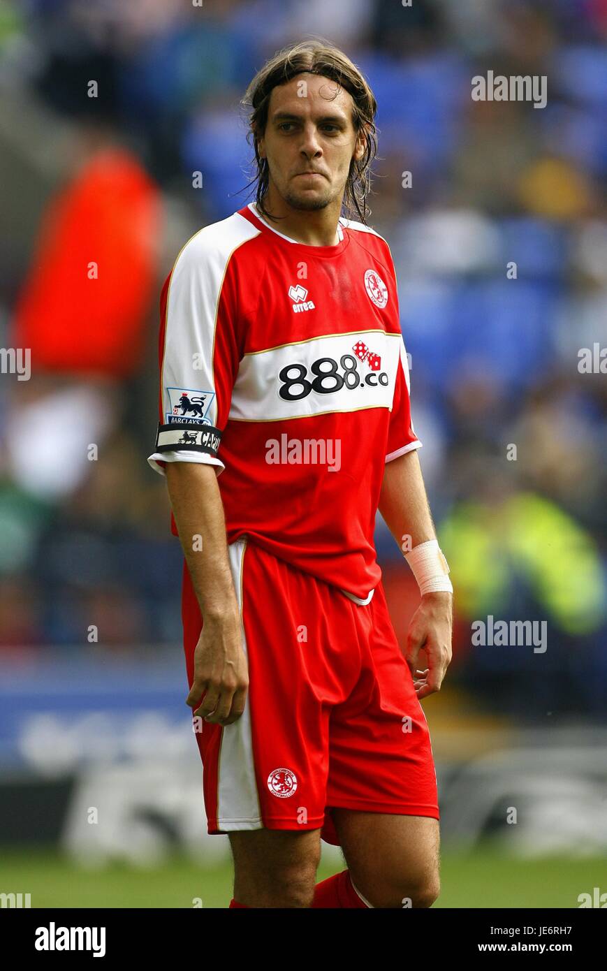 JONATHAN WOODGATE MIDDLESBROUGH FC REEBOK STADIUM BOLTON ENGLAND 16 ...