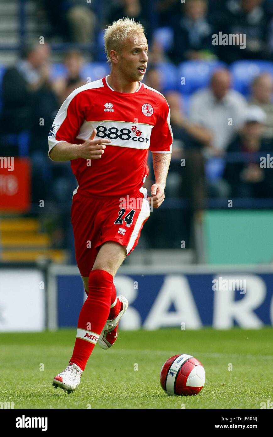 ANDREW DAVIES MIDDLESBROUGH FC REEBOK STADIUM BOLTON ENGLAND 16 ...