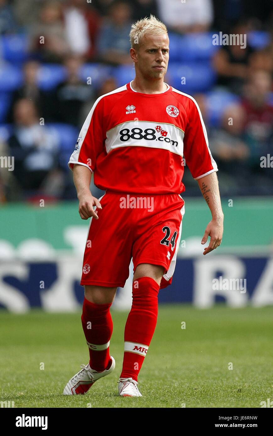 ANDREW DAVIES MIDDLESBROUGH FC REEBOK STADIUM BOLTON ENGLAND 16 ...