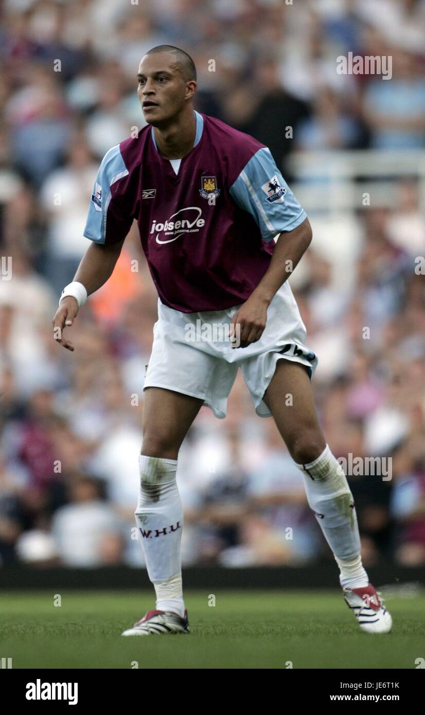 BOBBY ZAMORA WEST HAM UNITED UPTON PARK STADIUM LONDON ENGLAND 10 ...