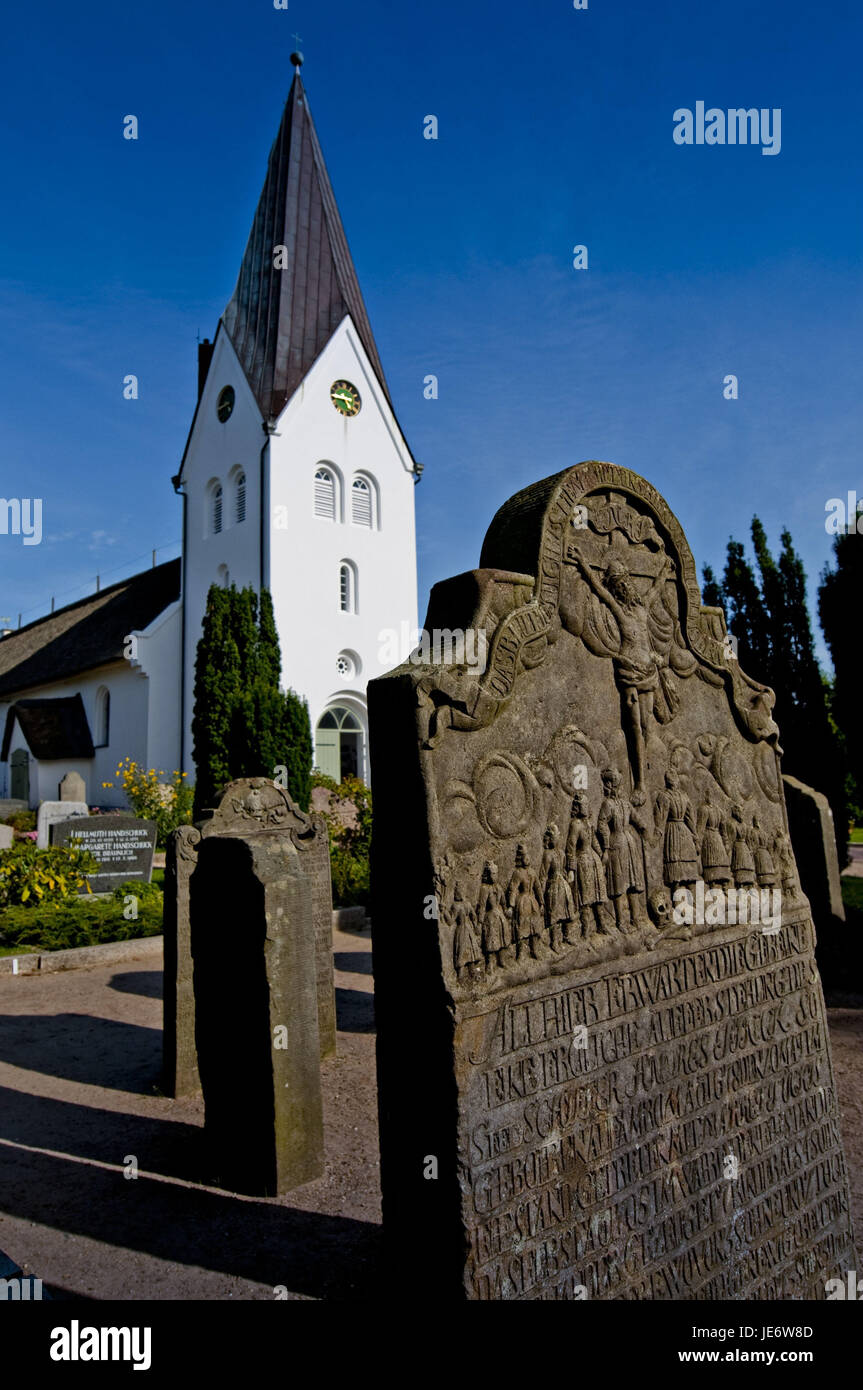 Amrum cemetery hi-res stock photography and images - Alamy