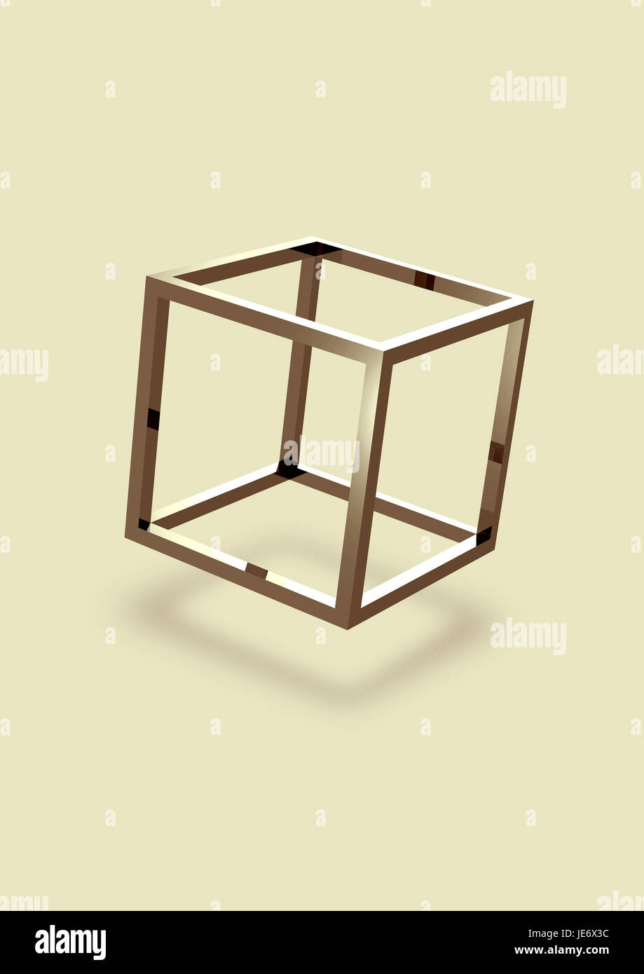 Borders, cubes, floating Stock Photo - Alamy