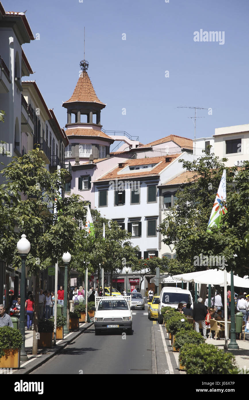 Portugal, Madeira, Funchal, townscape Stock Photo - Alamy