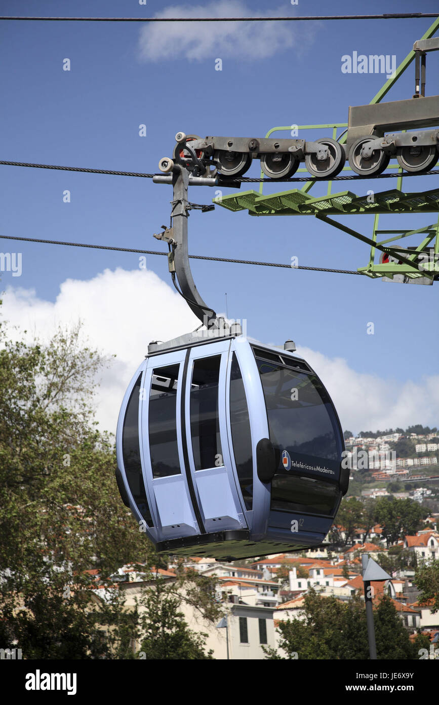Funchal cable car hi-res stock photography and images - Alamy
