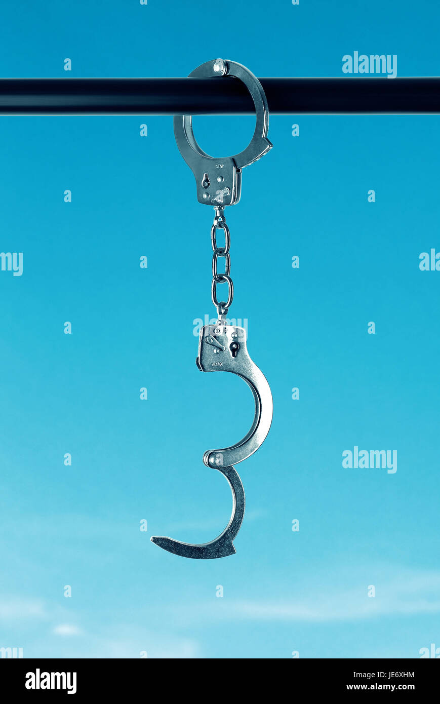 Caught handcuffs hi-res stock photography and images - Alamy