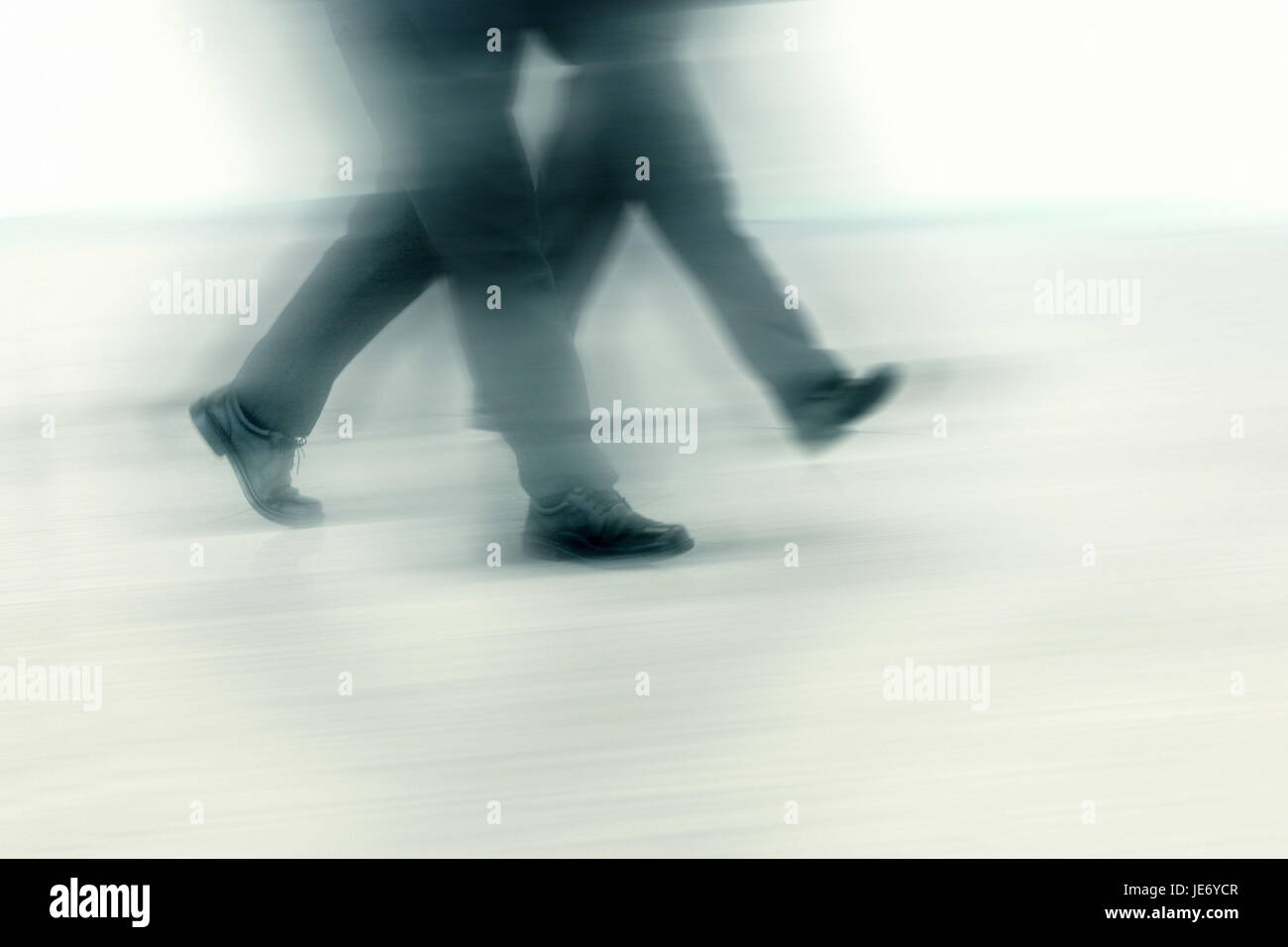 two managers pass in the marching in step Stock Photo - Alamy