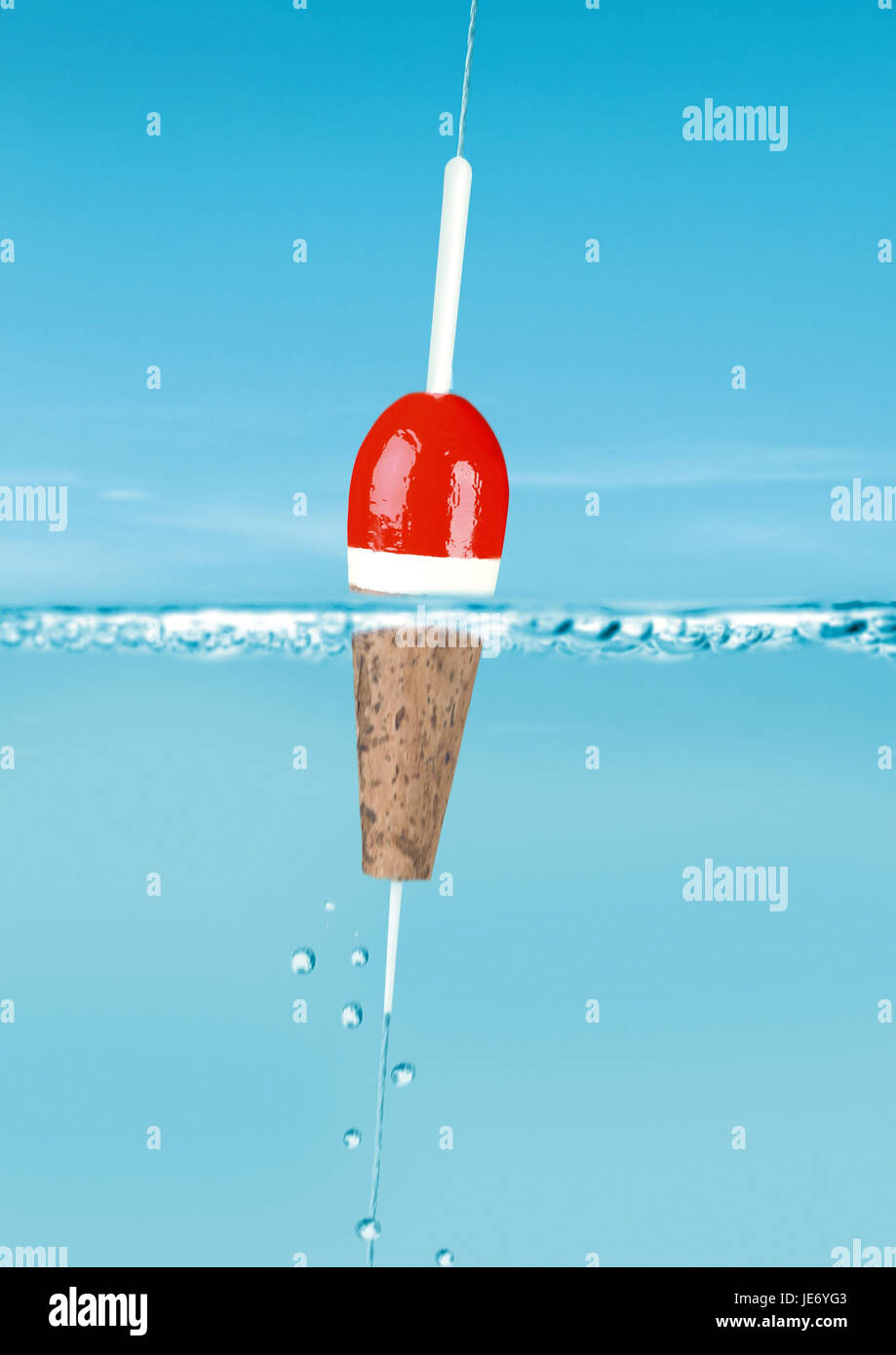 Fishing float floats in water hi-res stock photography and images - Alamy