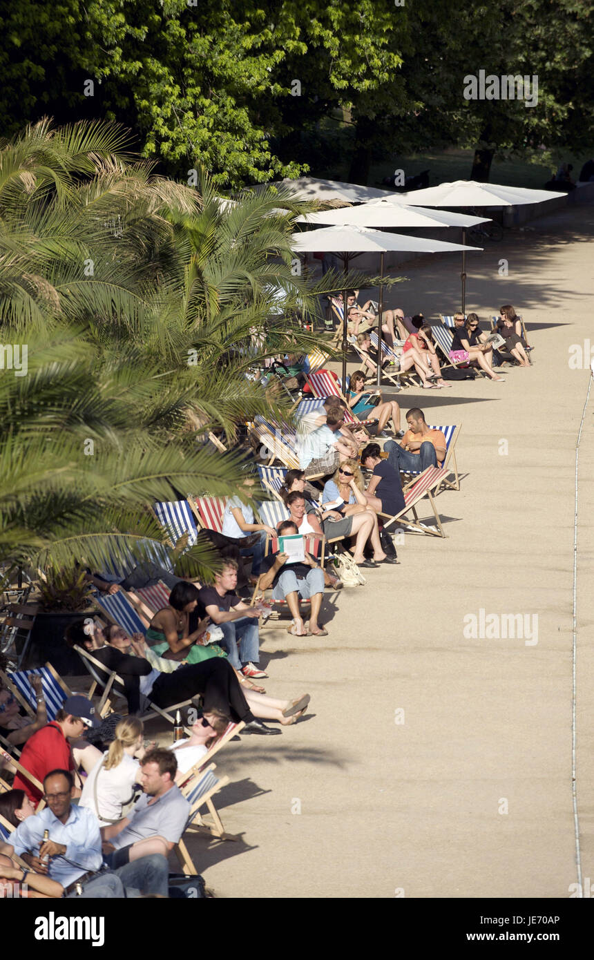Germany, Berlin, beach swimming area on the Spree Stock Photo - Alamy