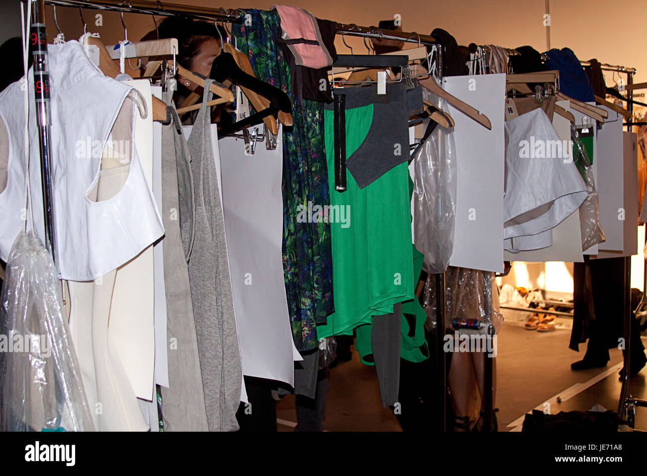 Backstage fashion show hi-res stock photography and images - Alamy