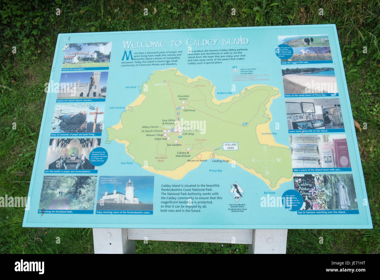 Caldey Island Off High Resolution Stock Photography and Images - Alamy