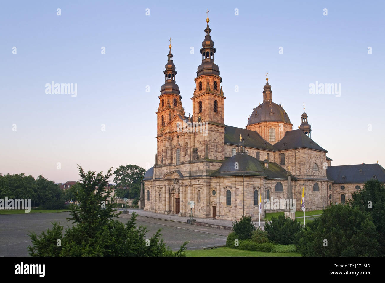 Germany, Hessen, east Hessian, Rhön, Fulda, high cathedral, Fuldaer ...