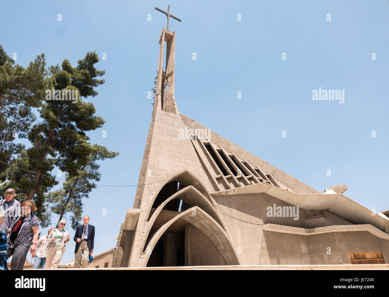 Syriac Catholic Church, Hasakeh, Syria Stock Photo - Alamy