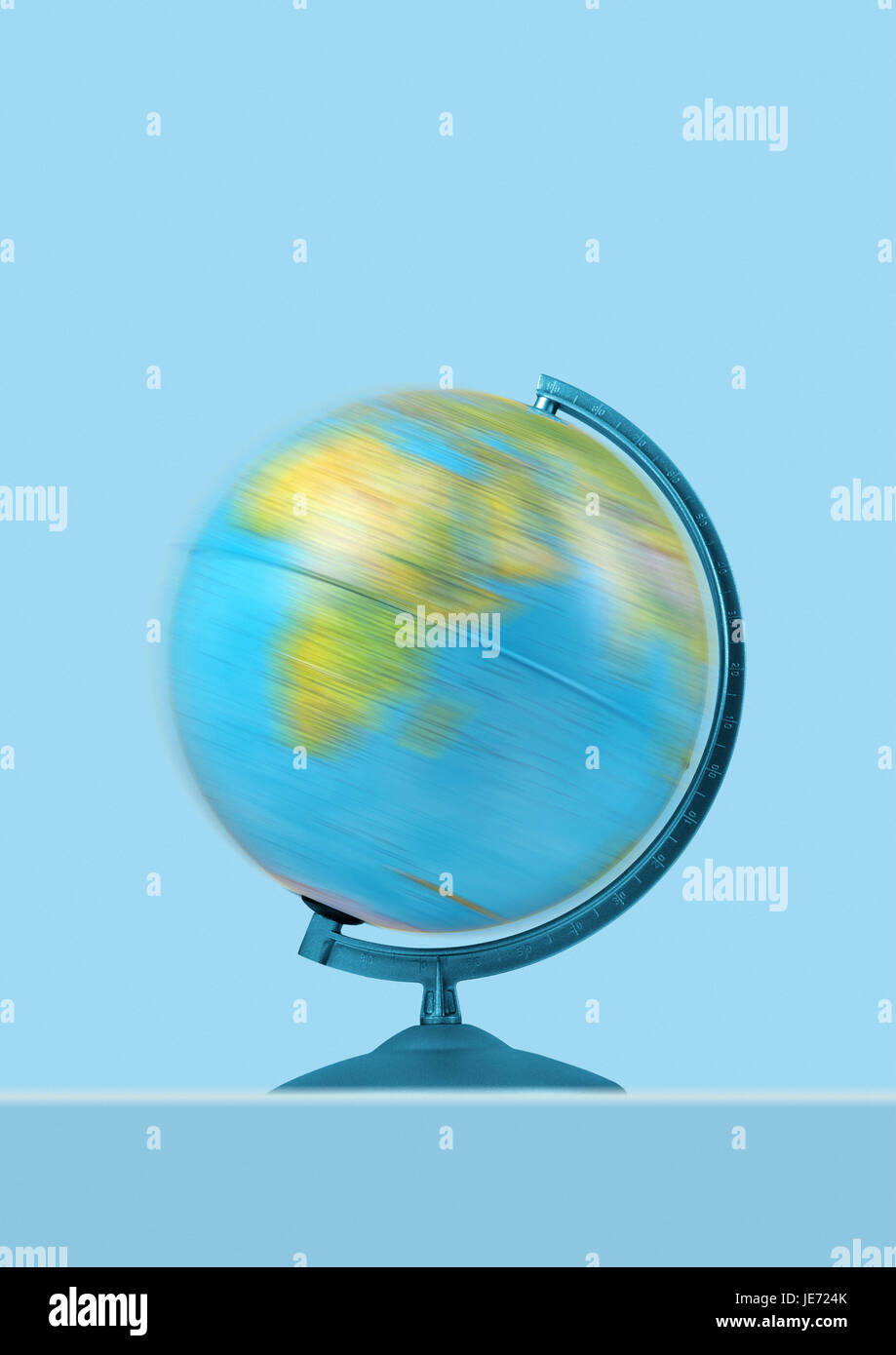 Globe rotation hi-res stock photography and images - Alamy