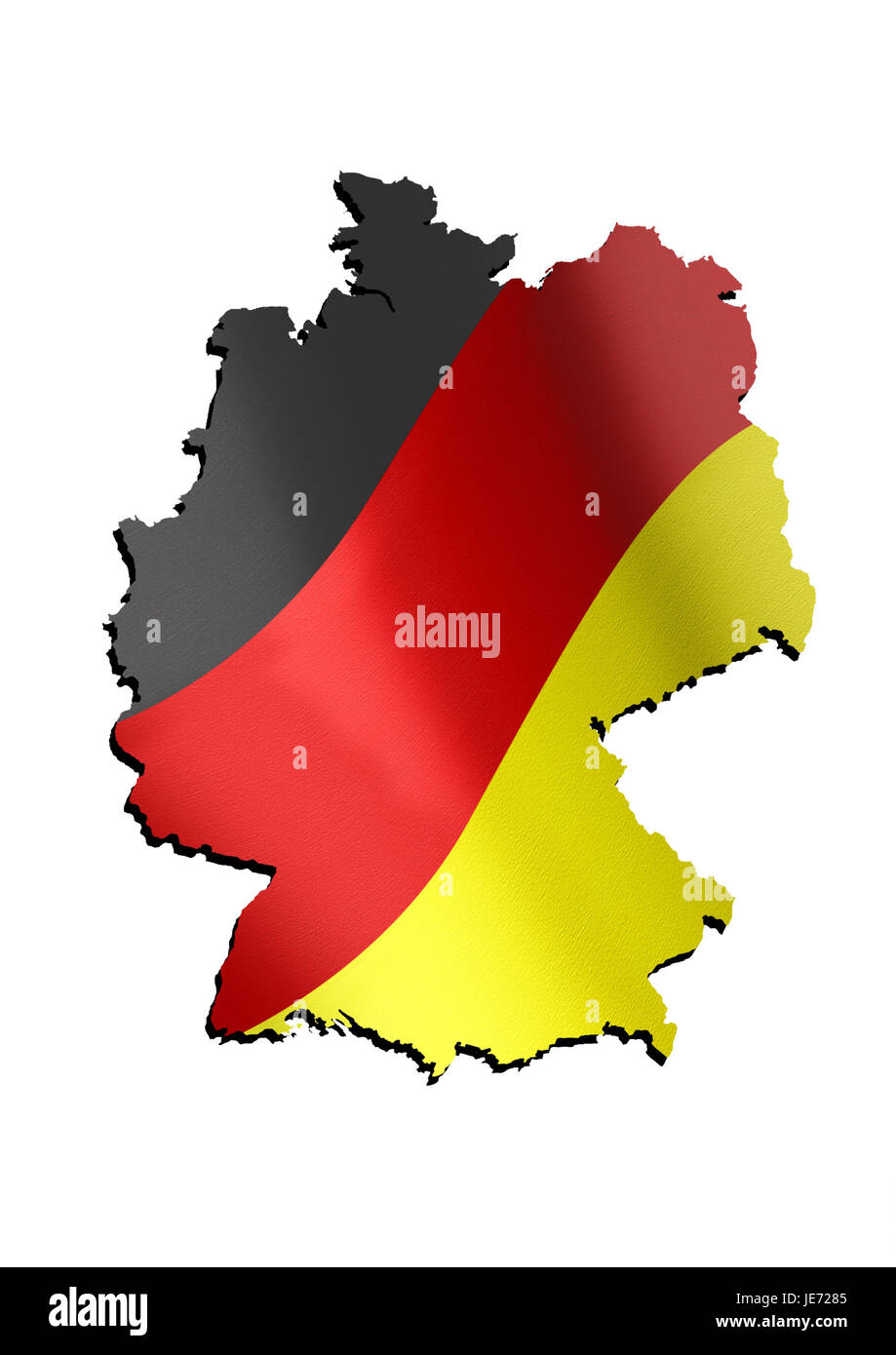 Contour, Germany, national colours Stock Photo - Alamy