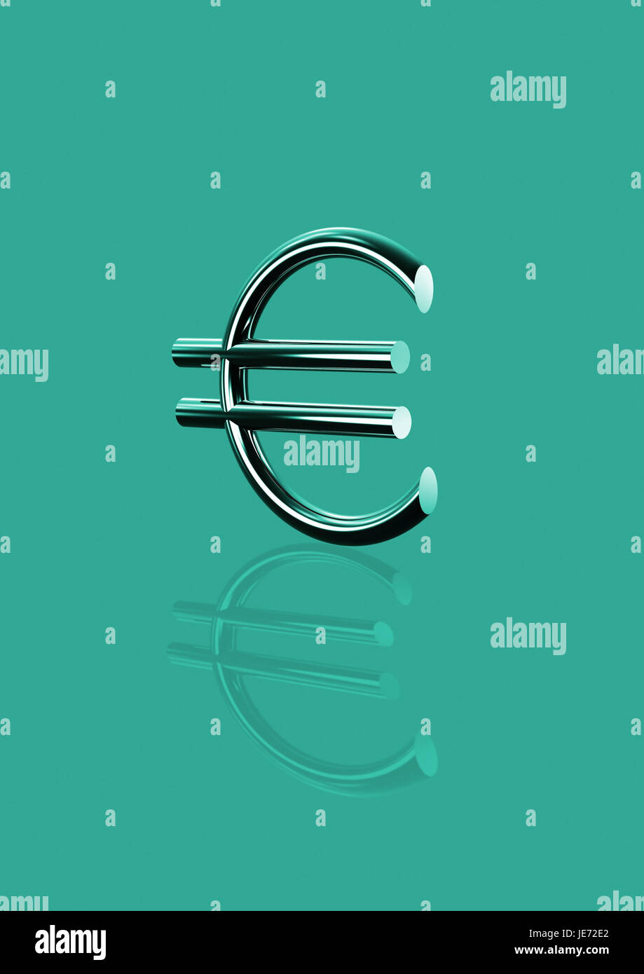 Currency characters, euro Stock Photo - Alamy