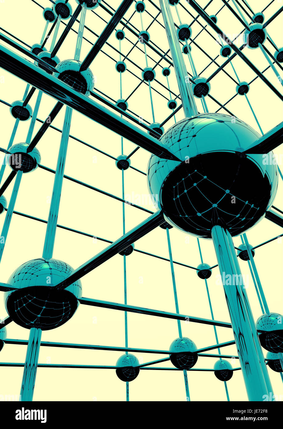 Network structure hi-res stock photography and images - Alamy