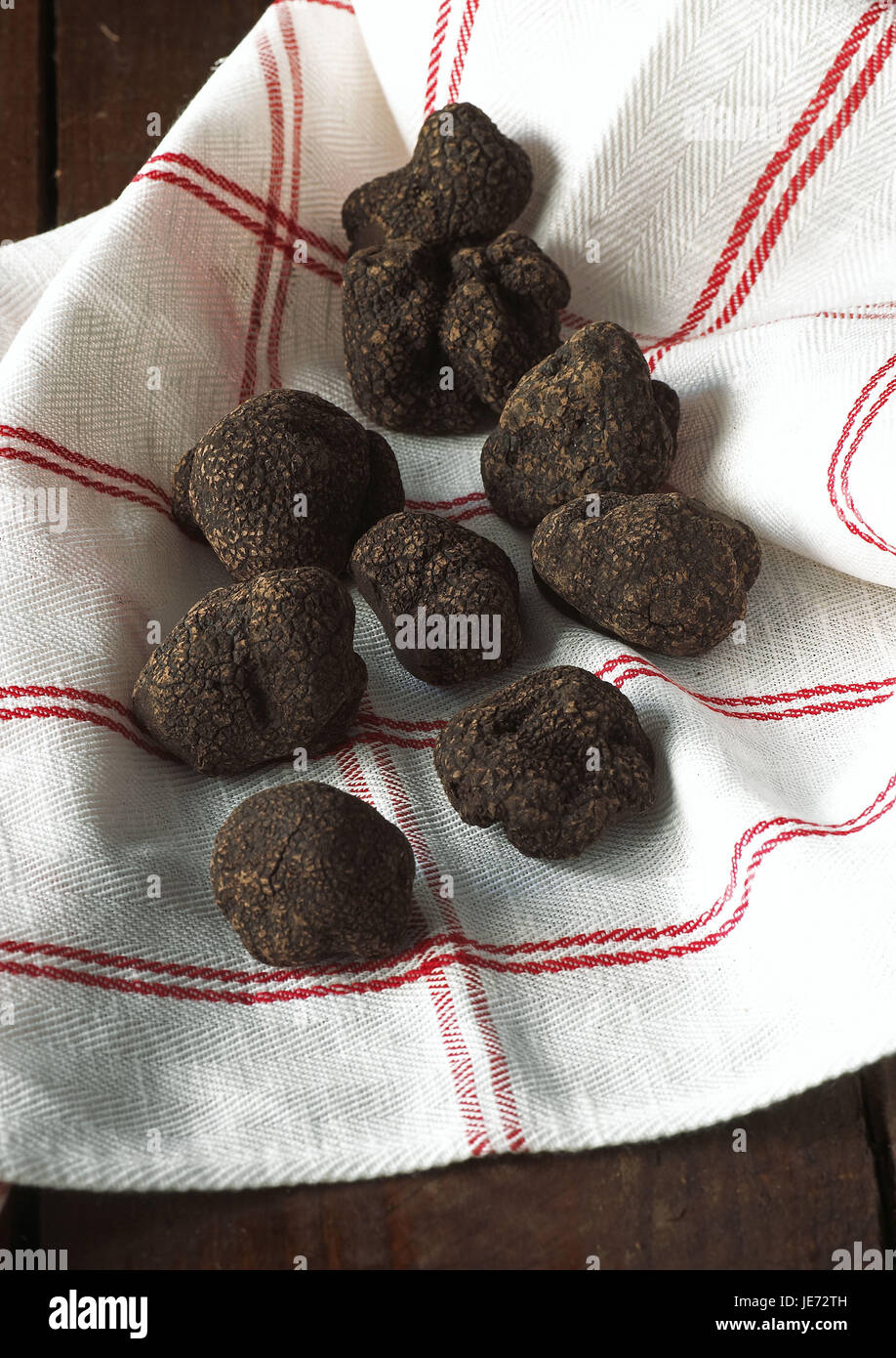 Perigord truffle, black truffle, tuber melanosporum, fungi, Lalbenque ...