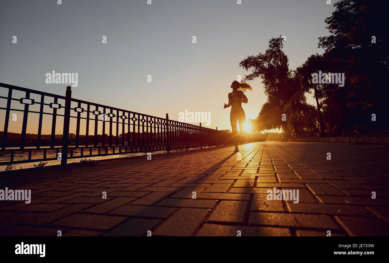 Running into the sun hi-res stock photography and images - Alamy