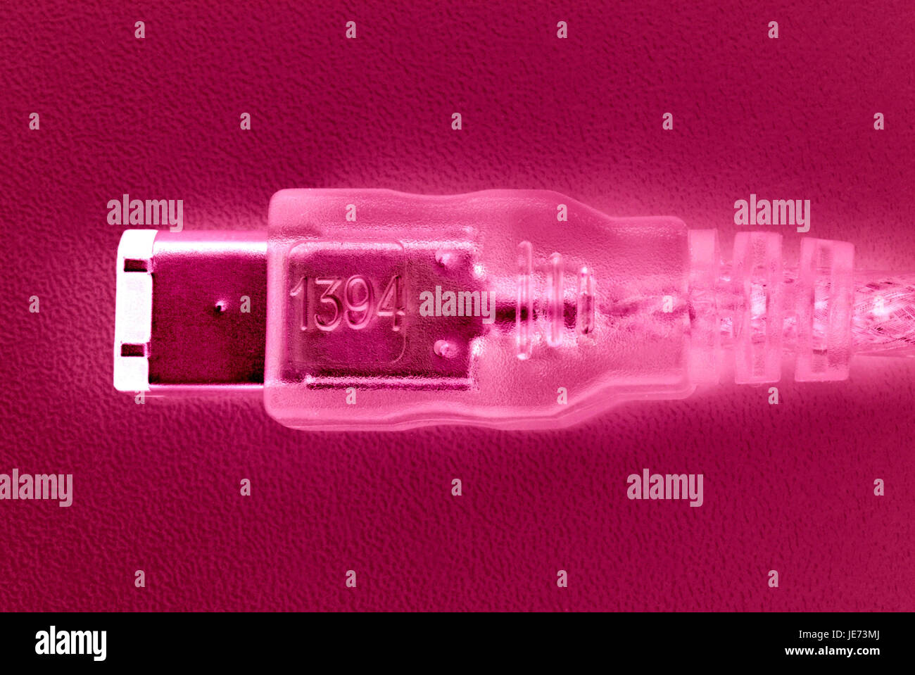 Firewire cables DP IEEE 1394A Stock Photo - Alamy