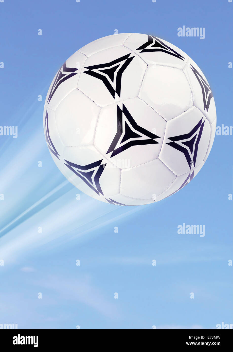 Football, shot, heaven Stock Photo - Alamy