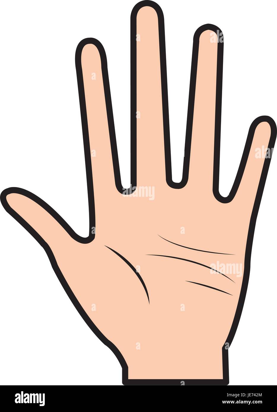 hand human open icon vector illustration design Stock Vector Image ...