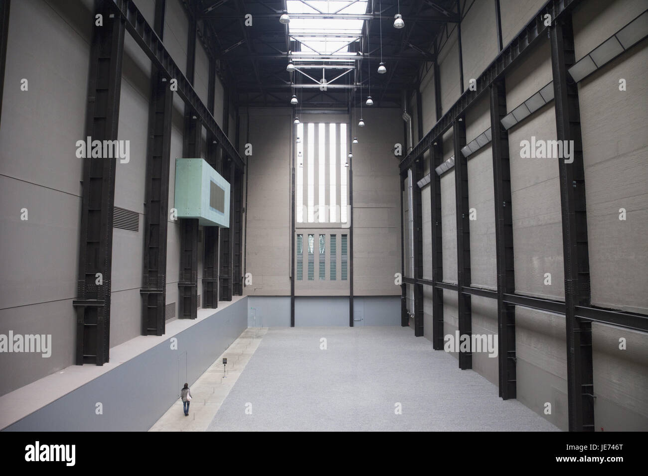 England, London, Southwark, Tate Modern museum, The engine sound ...