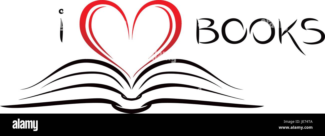 Library book sketch Stock Vector Images - Alamy