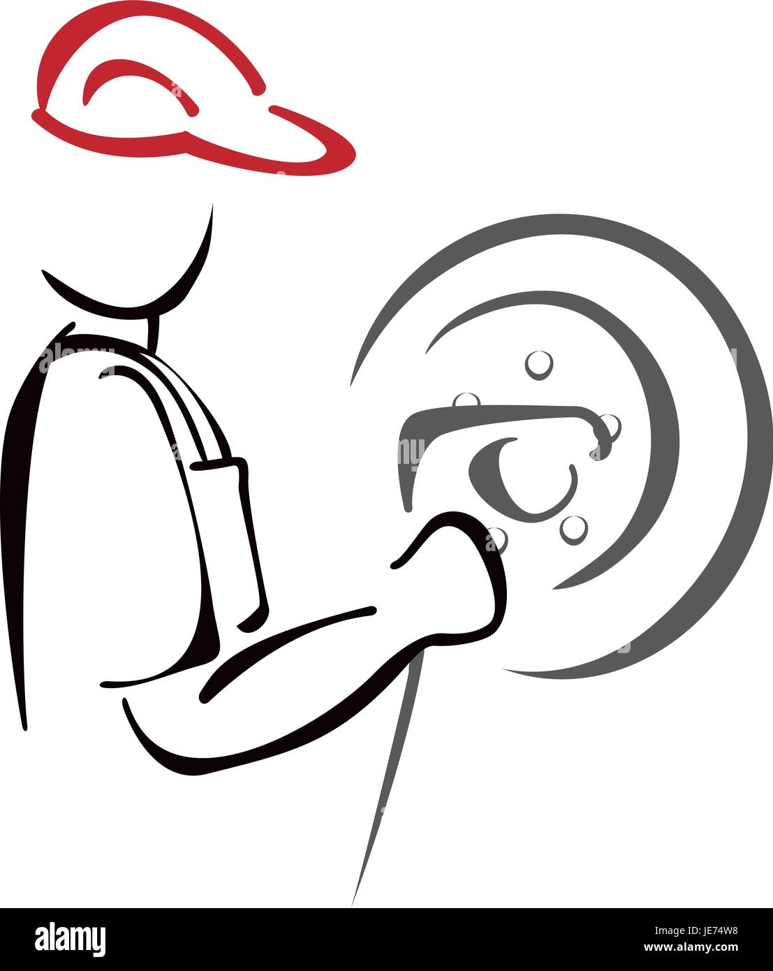 Car mechanic auto repair Stock Vector Images - Alamy