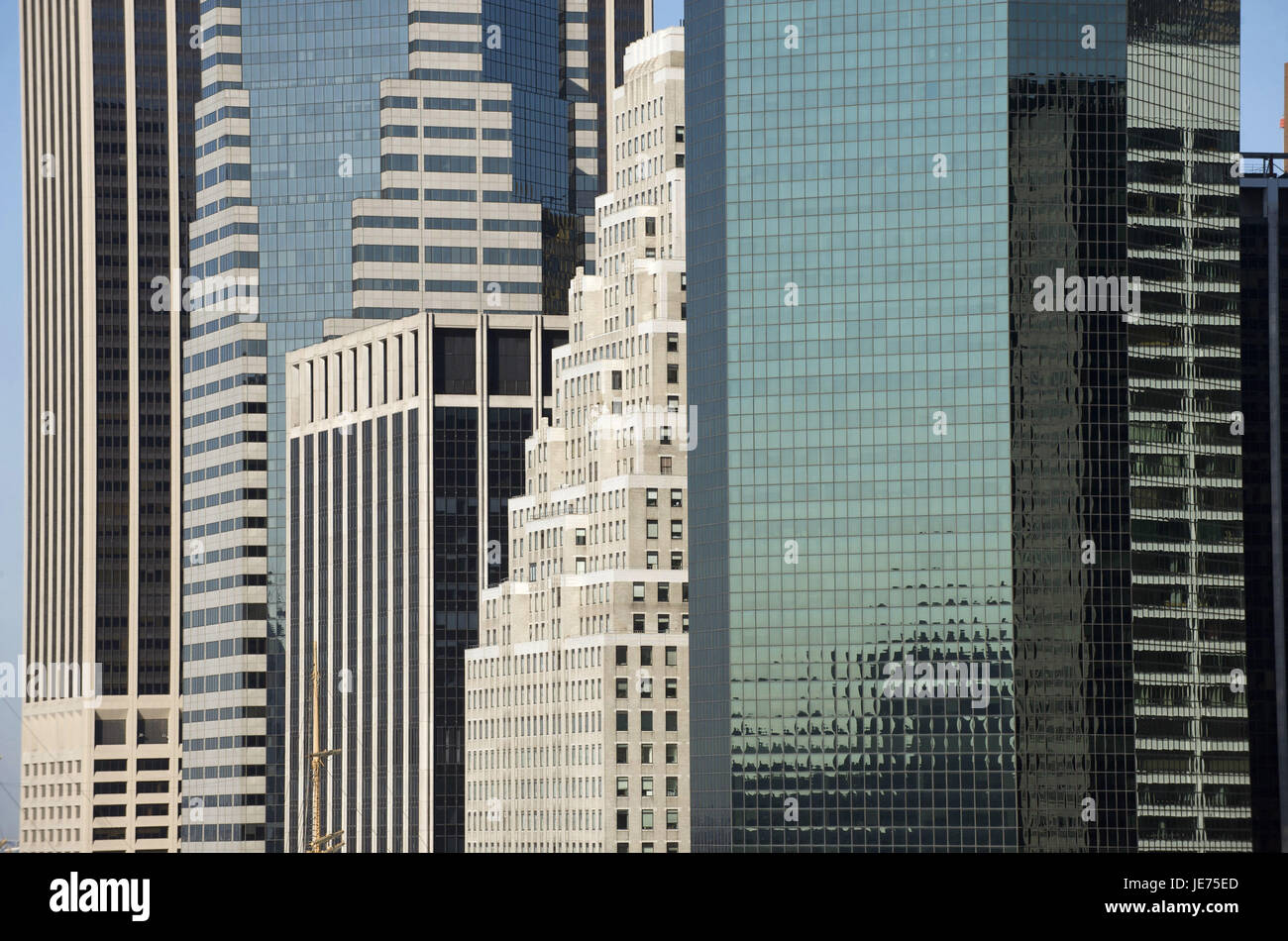 The USA, America, New York, Manhattan, high rises Stock Photo - Alamy