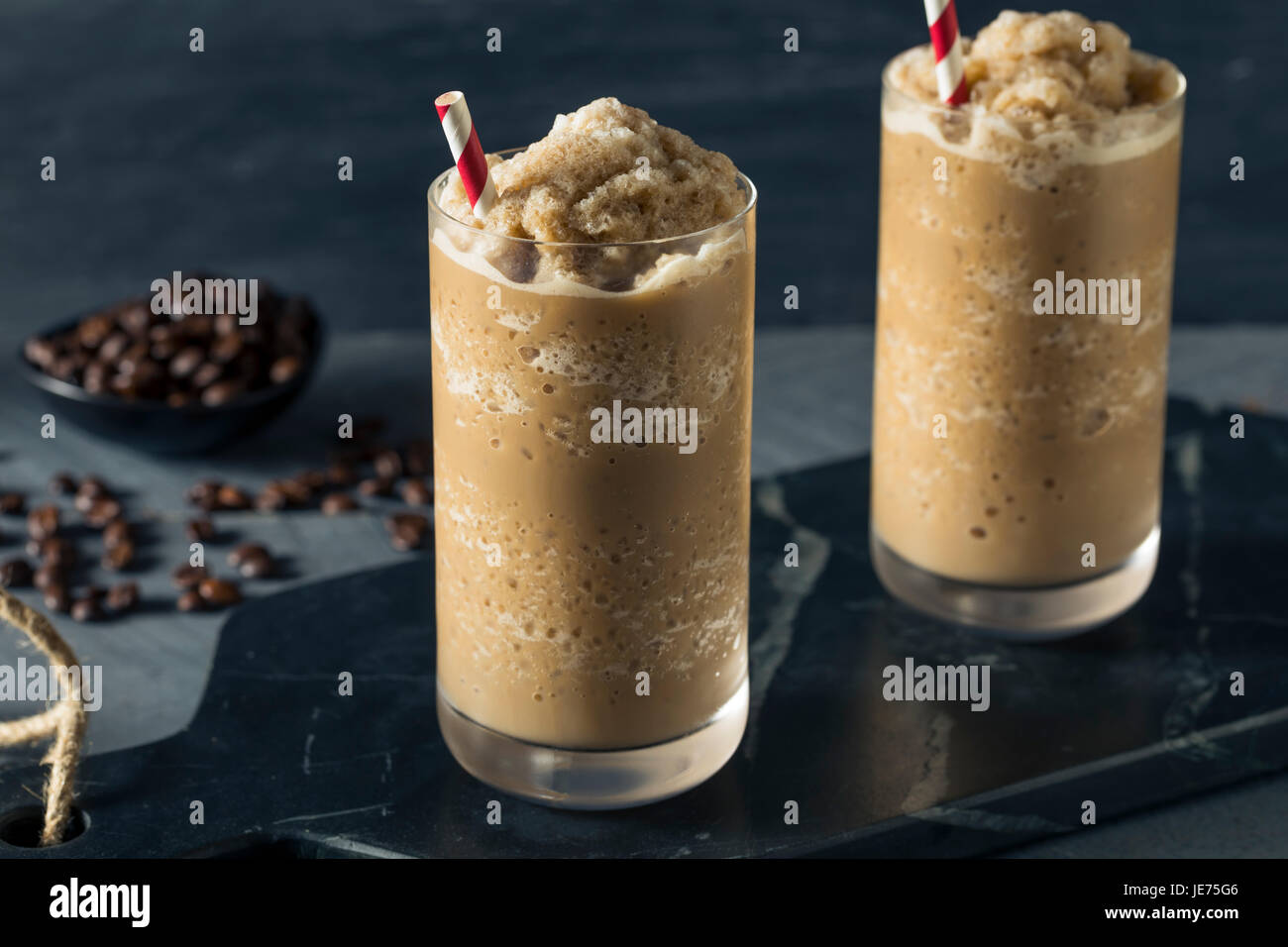 Ice coffee slushie hi-res stock photography and images - Alamy