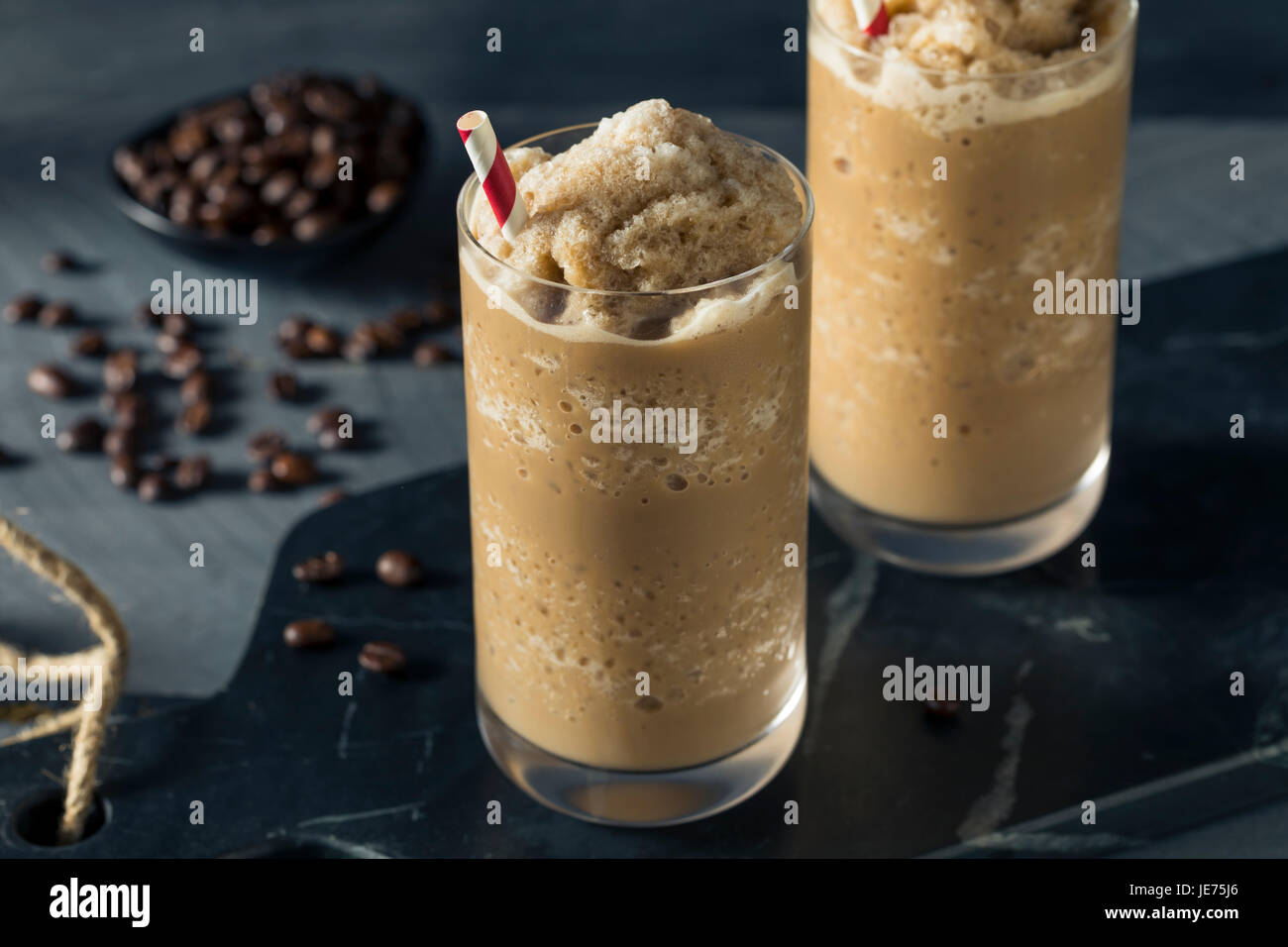 Ice coffee slushie hi-res stock photography and images - Alamy