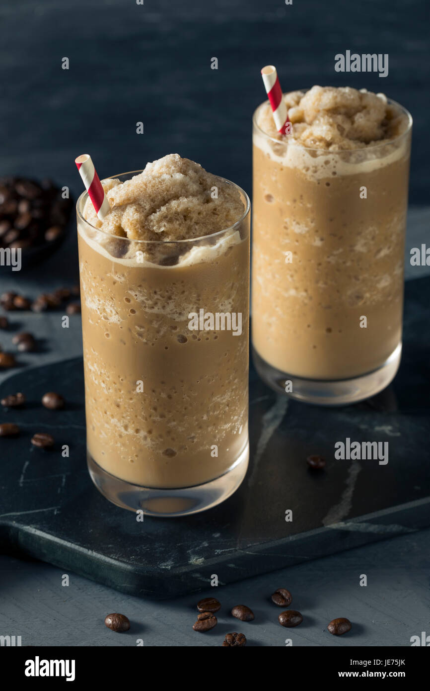 Ice coffee slushie hi-res stock photography and images - Alamy