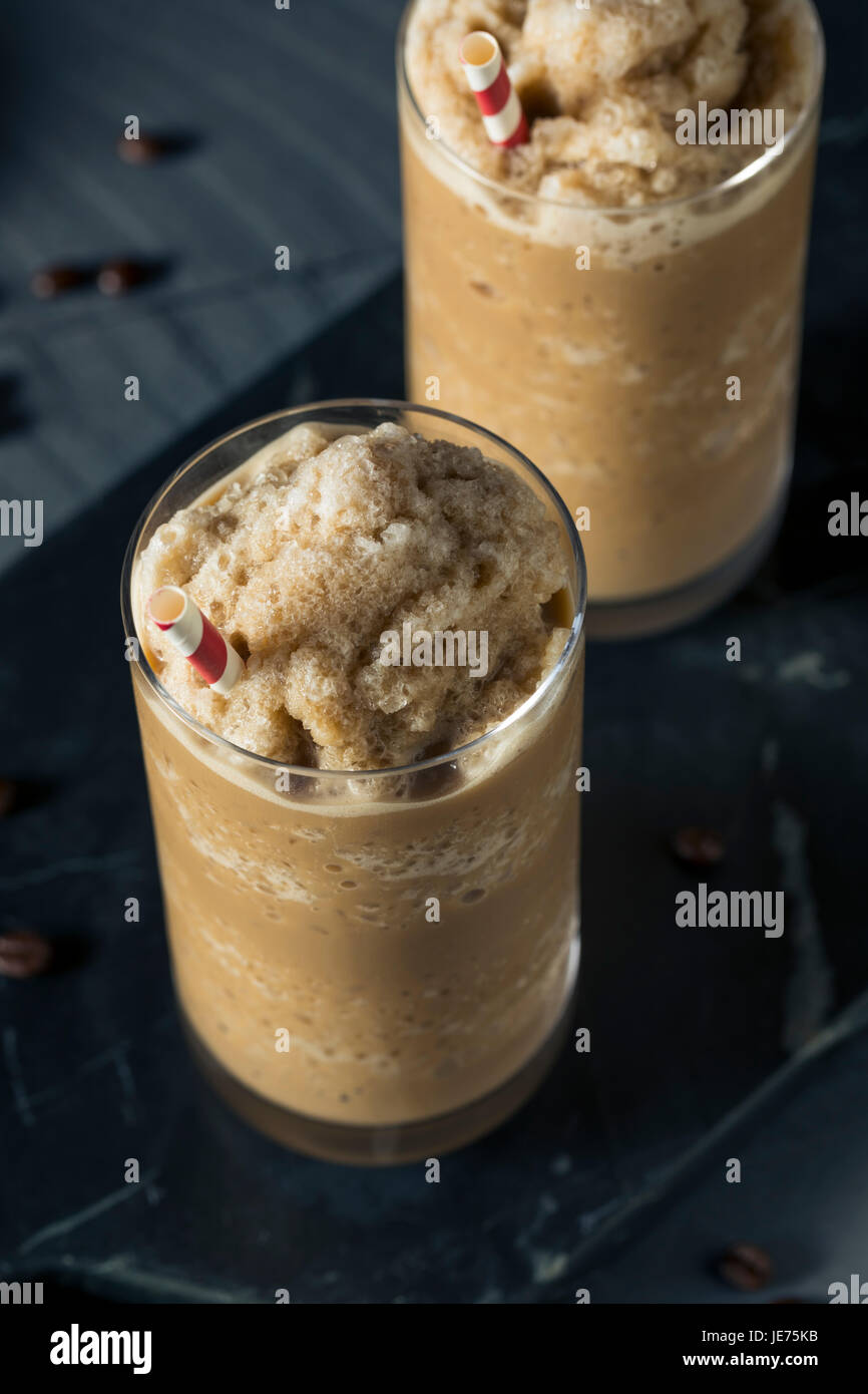 Ice coffee slushie hi-res stock photography and images - Alamy