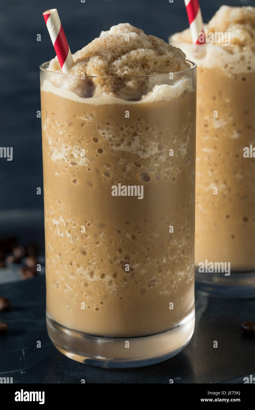 Ice coffee slushie hi-res stock photography and images - Alamy