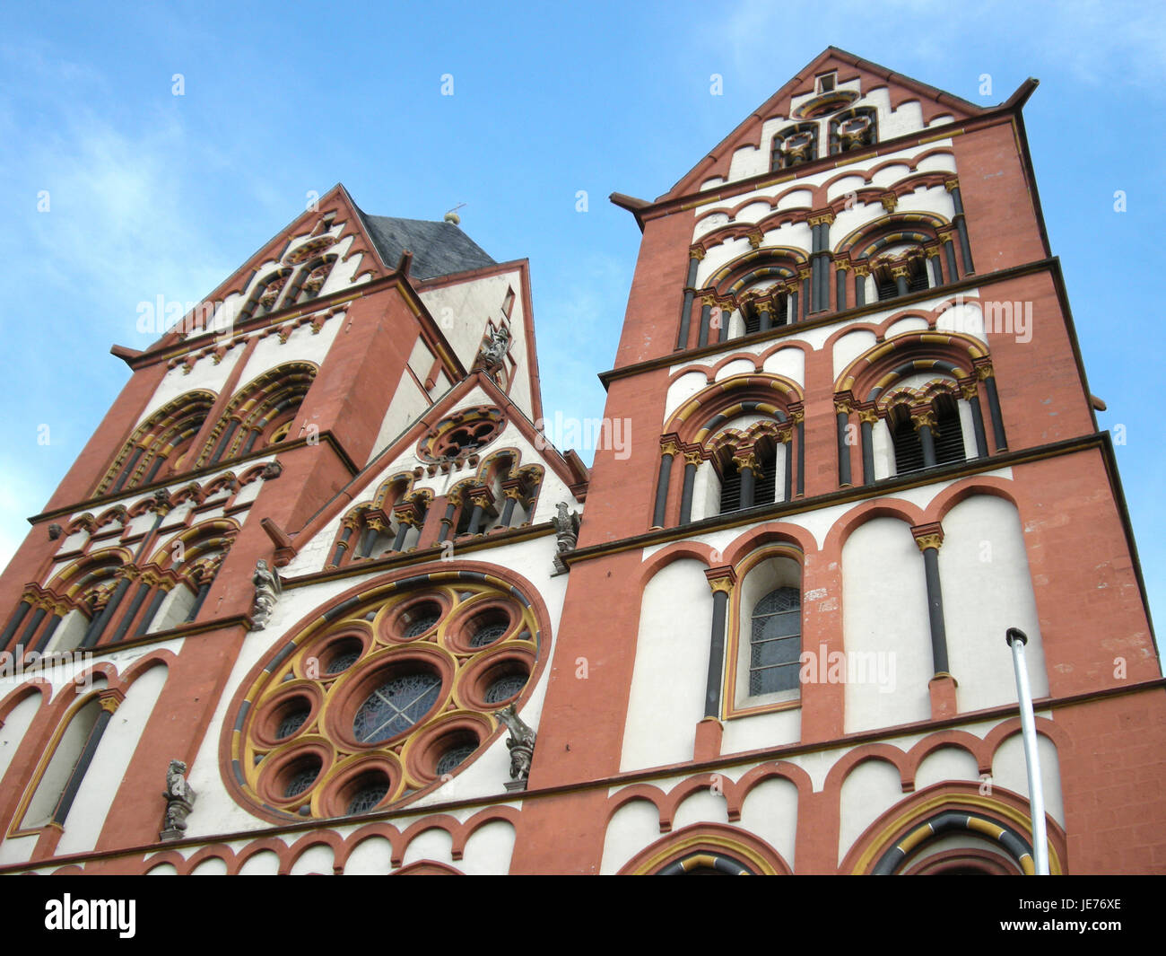 A view with an old catholic church in germany Stock Photo - Alamy