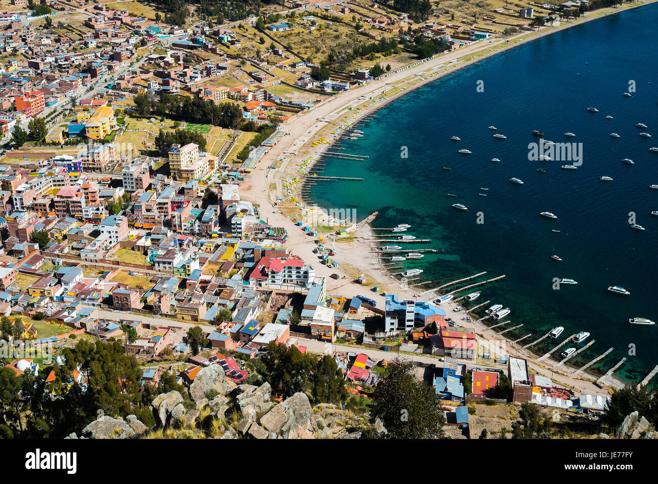 Lake titicaca aerial hi-res stock photography and images - Alamy