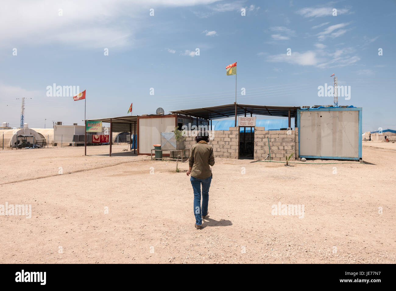 UNHCR camp, thousands of Yazidi families with many children are ...
