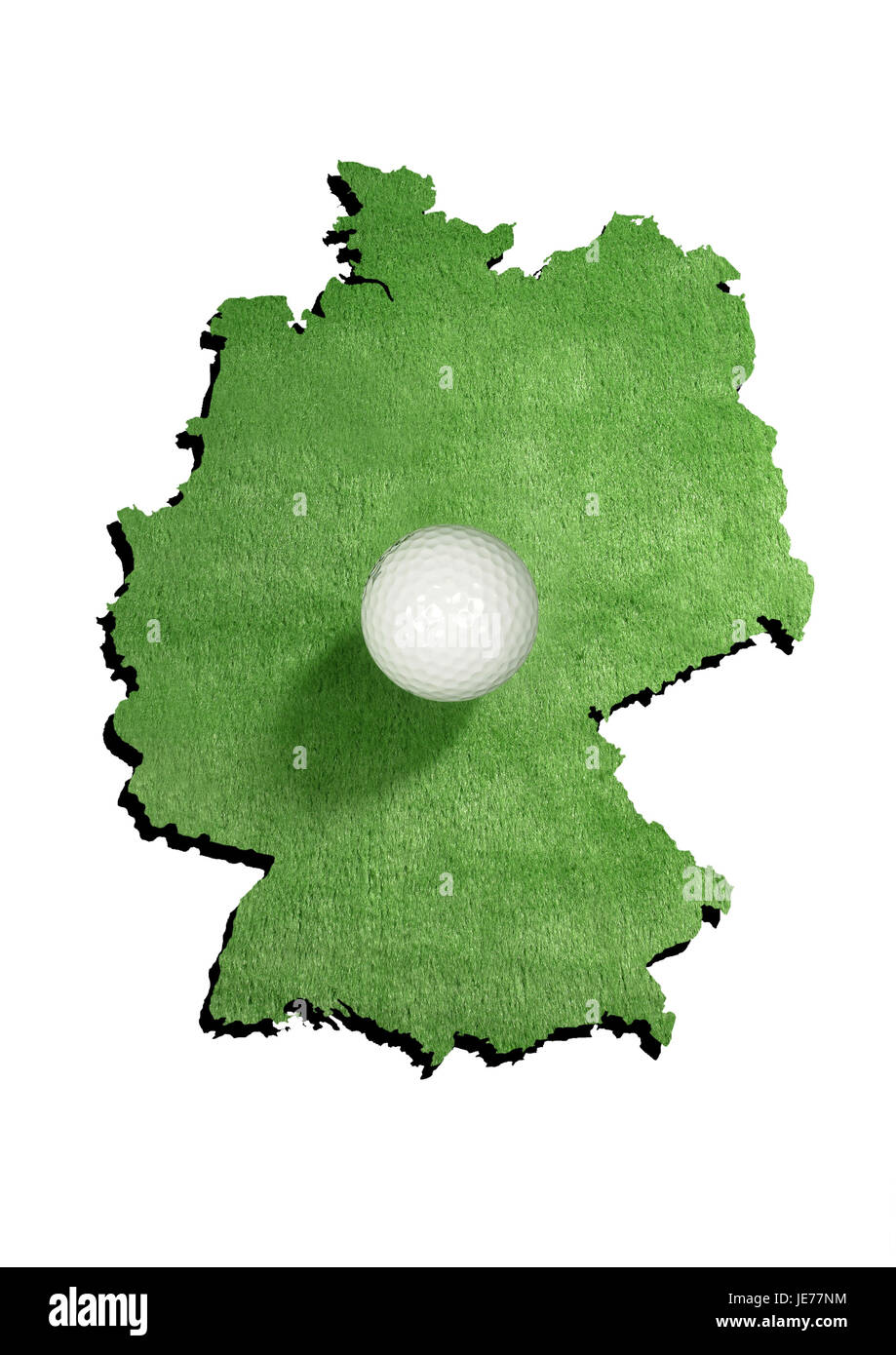 Germany at the top Cut Out Stock Images & Pictures - Alamy