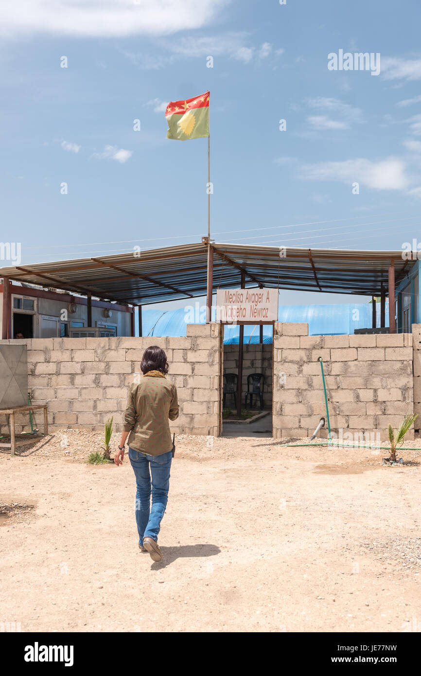 UNHCR camp, thousands of Yazidi families with many children are ...