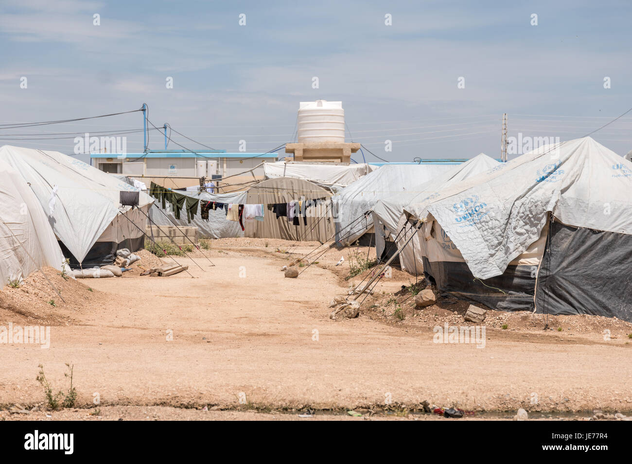 UNHCR camp, thousands of Yazidi families with many children are ...