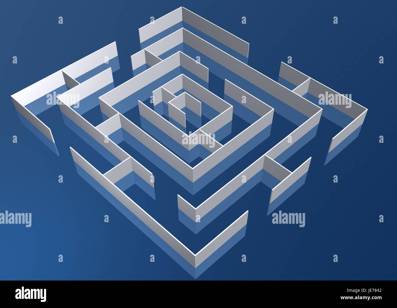 Labyrinth search way out hi-res stock photography and images - Alamy