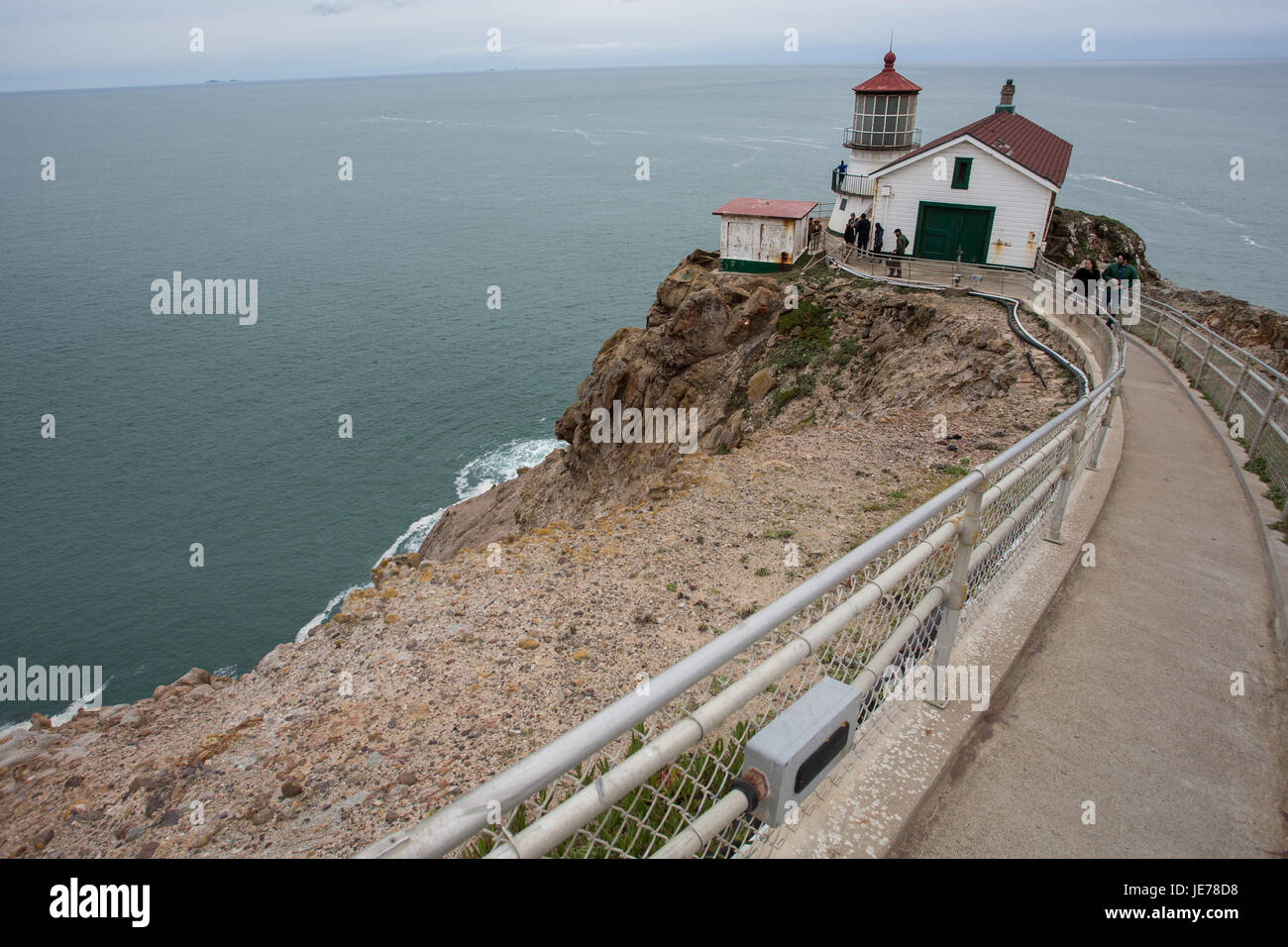 Point reyes california lighthouse trail hi-res stock photography and ...