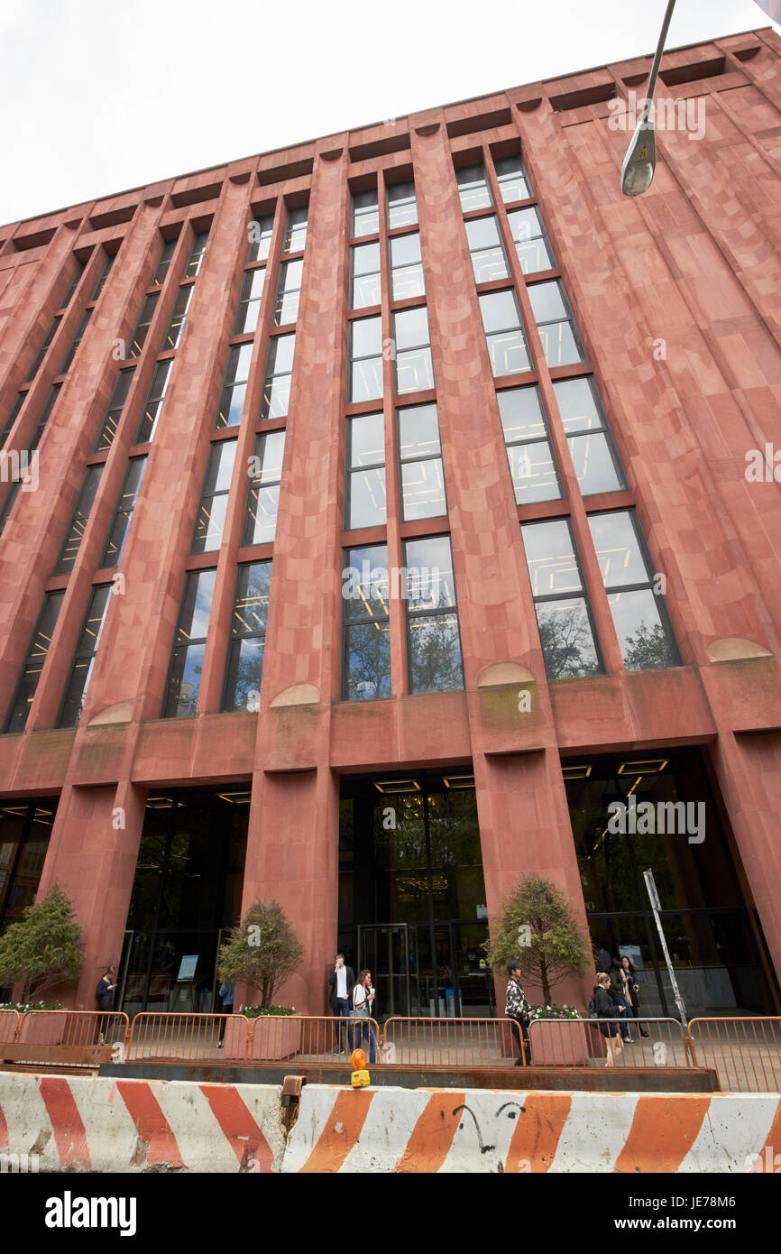 elmer holmes bobst library building greenwich village New York City USA ...