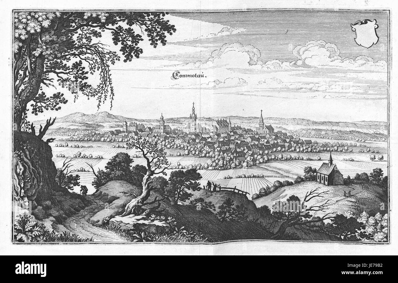 Merian map Black and White Stock Photos & Images - Alamy