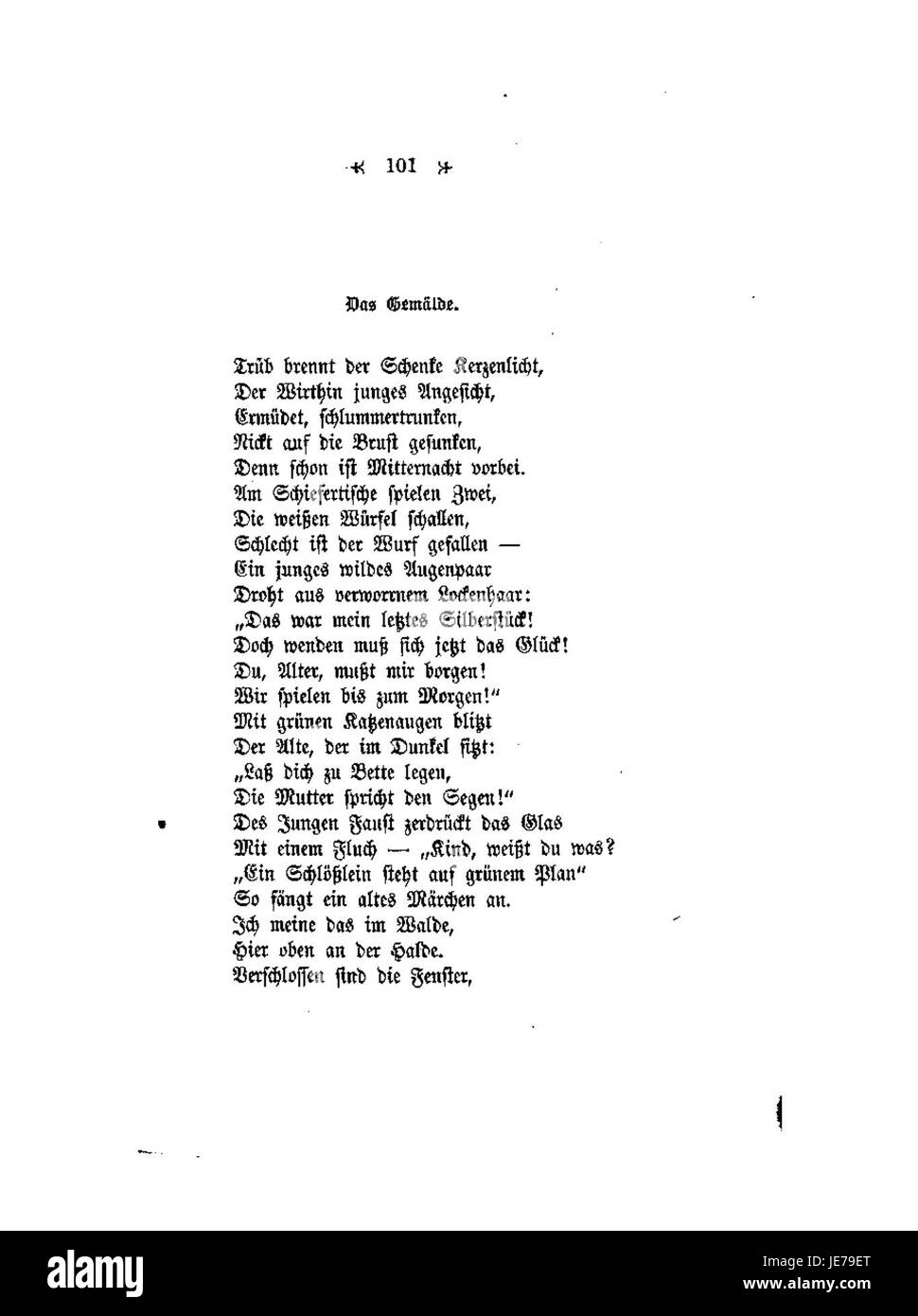 Conrad ferdinand meyer works hi-res stock photography and images - Alamy