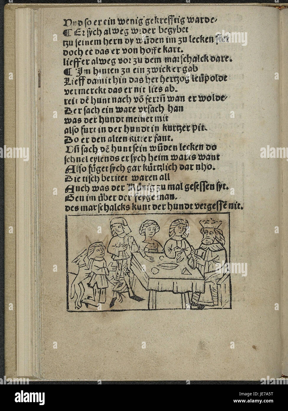 'De Des edlen Ritter Morgeners' is a medieval manuscript depicting the ...
