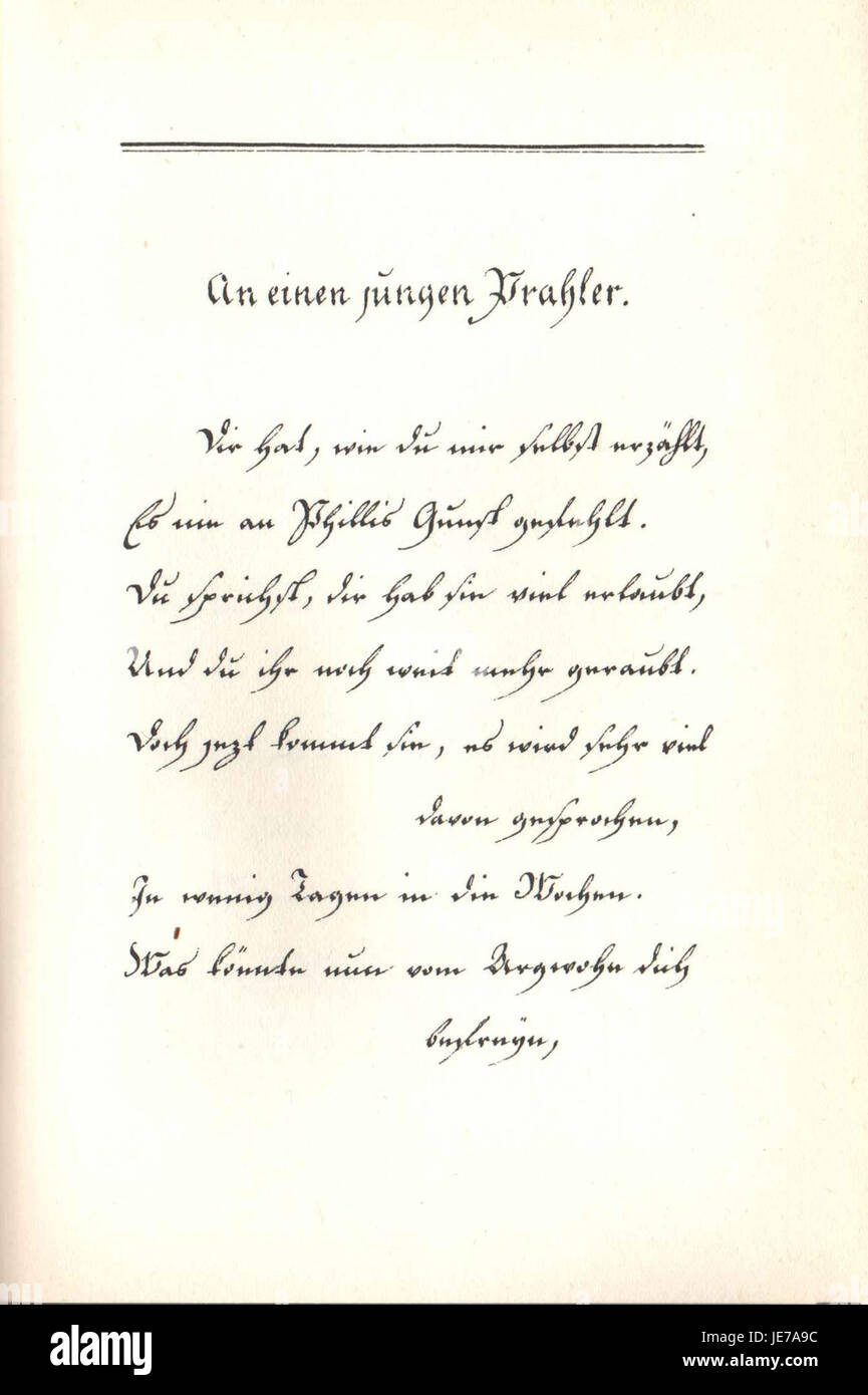 Goethes work analysis hi-res stock photography and images - Alamy