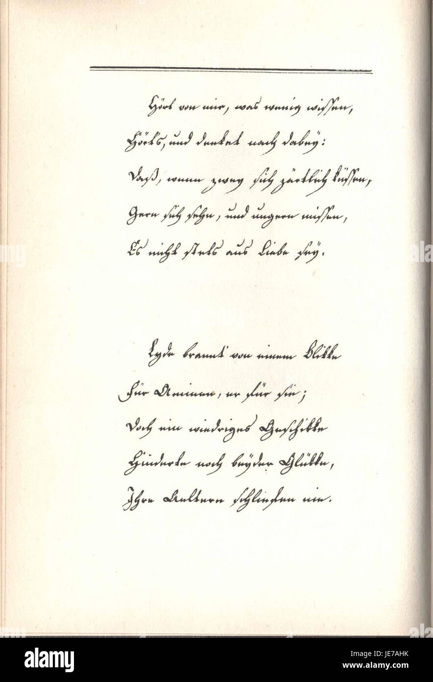 This manuscript by Johann Wolfgang von Goethe contains a work about ...