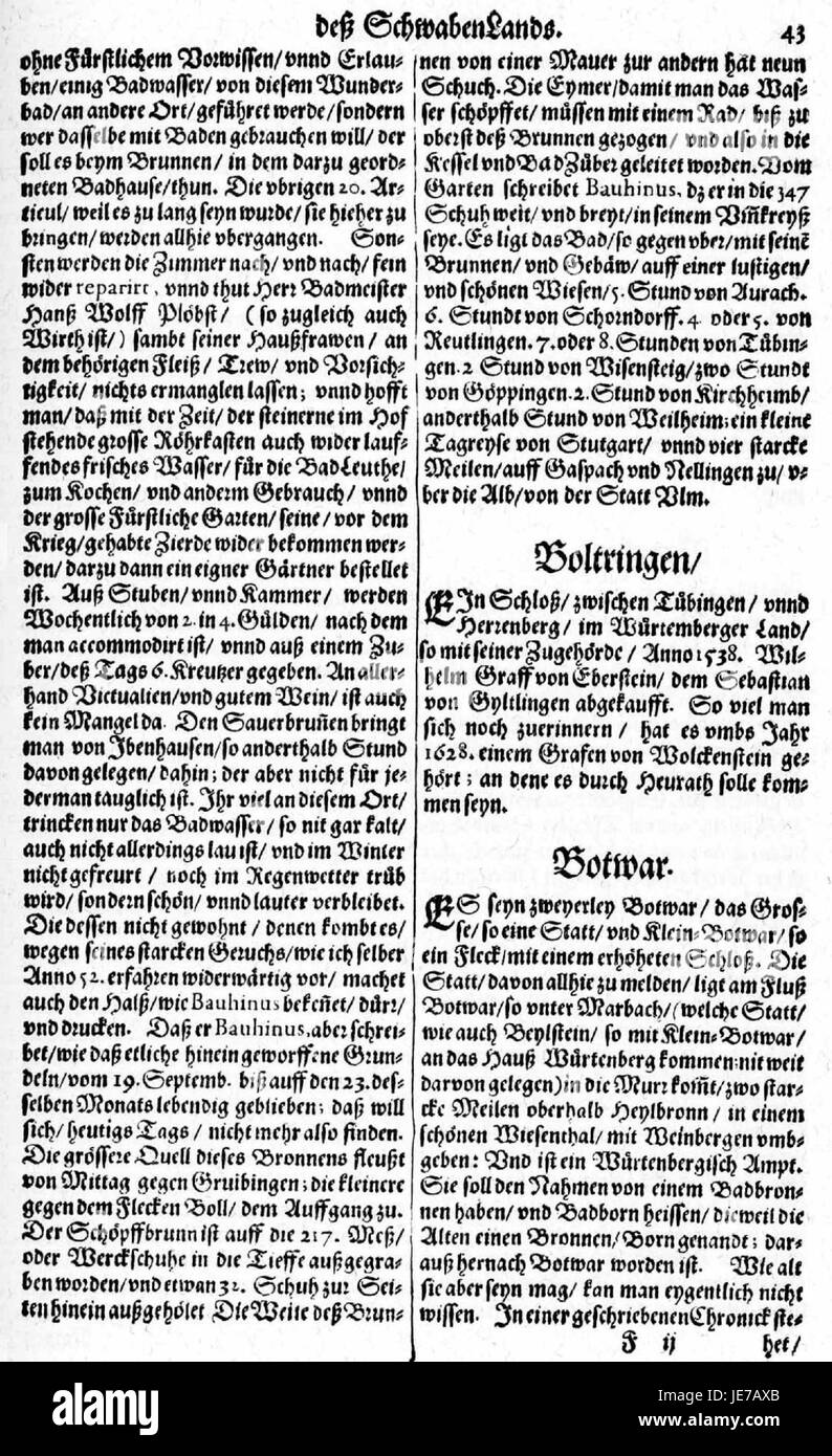 Another page from 'De Merian Sueviae,' presenting more views of the ...