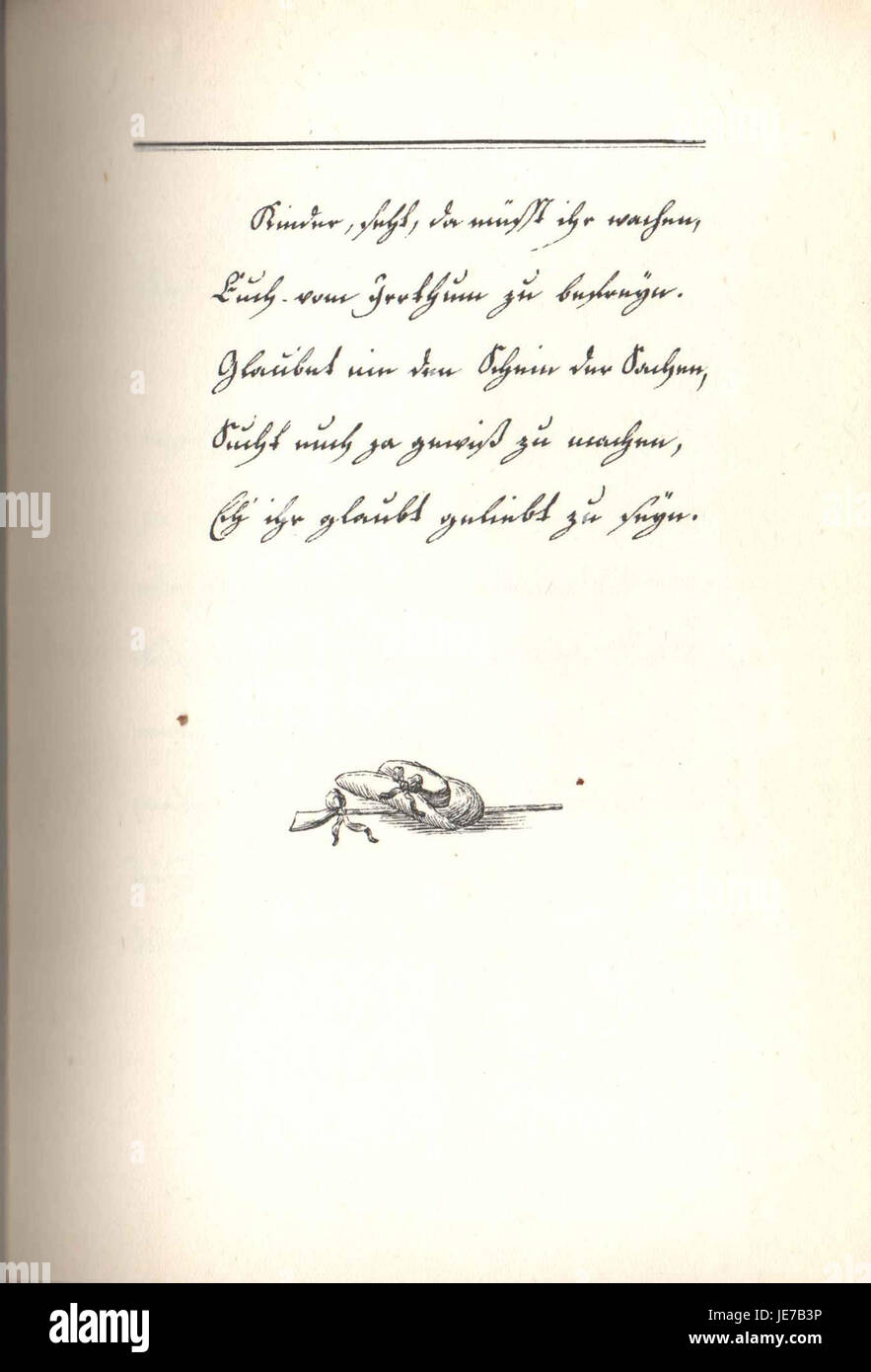 'De J W Goethe Annette Manuskript 019' refers to a manuscript by the ...
